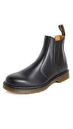 Dr. Martens 2976, Boots mixte adulte - Noir (Black Smooth), 45 EU (10 UK)