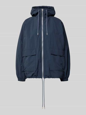 Jake*s Casual Jacke mit Kapuze und Pattentaschen