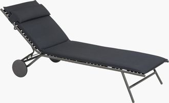 Lafuma Miami II BeComfort Sonnenliege Dark Grey LFM5173.8902