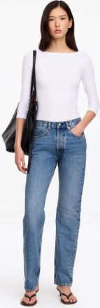 Arket SNOW Straight Jeans -Blau