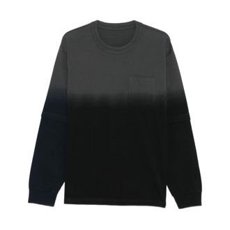 sacai Herren, Sweatshirts & Hoodies, Schwarzk, LGr&ouml;&szlig;e