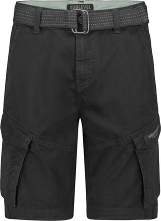 Sublevel Herren Cargo Shorts NICO Black W36