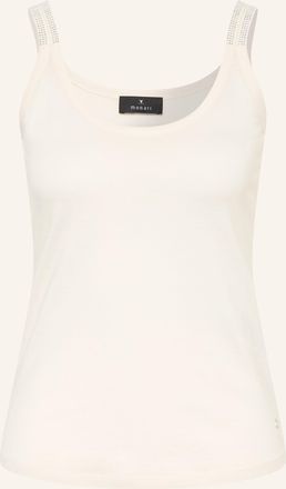 Monari Monari Top Mit Schmucksteinen beige