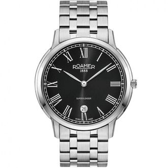 Roamer Superslender Uhr - - Accessories - Herren - Schwarzk - ONE SIZE