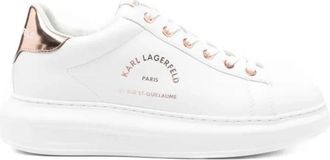 Karl Lagerfeld Femme, Chaussures, Blanc, Taille: 38 EU Kapri Maison Karl Lace