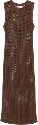 MC2 Saint Barth Femme, Robes, Brun, Taille: 38 FR Knitted Robes