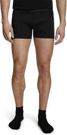 Falke Daily Comfort Multipack M Bx coton respirant 2 pi&egrave;ces, Cale&ccedil;on boxeur Homme, Noir Black 3000, 3XL