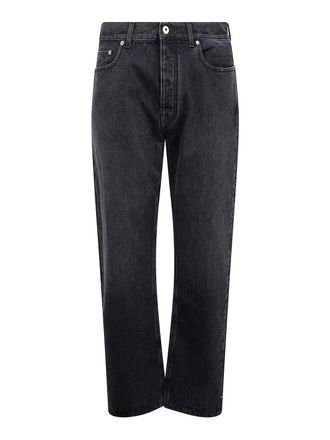 Off-white Jean Bootcut - Bleu