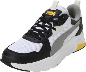 Puma Trinity Lite Herren-Sneaker, Puma Weiß Betongrau PUMA Schwarz, 39 EU