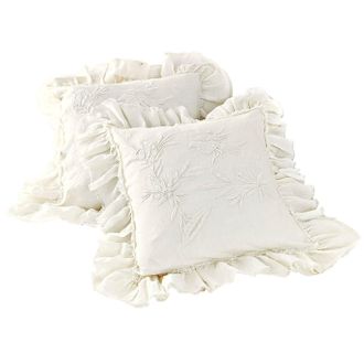 Loberon Kissenh&uuml;lle 2er Set Norwyn, wei&szlig;