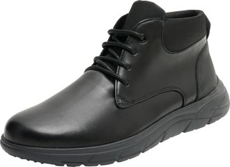 Geox U Portello Ankle Boot, Black, 39 EU