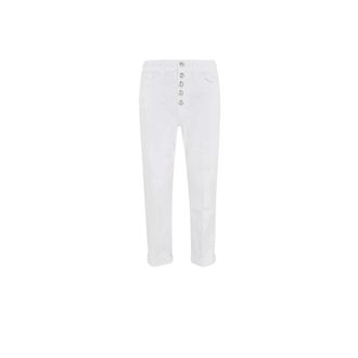 Dondup Femme, Jeans, Blanc, Taille: W28 Koons Jeans Effiloch&eacute;s