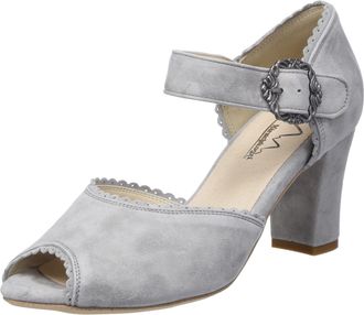 Hirschkogel Damen Pumps, grau, 40 EU