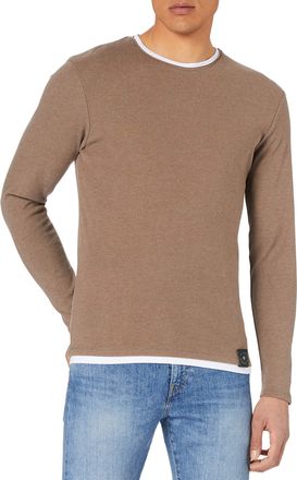 Key Largo Herren MSW Sarasota Sweatshirt, Mocca Brown (1606), 3XL