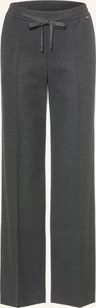 Marc Cain Marlenehose Washington Aus Flanell grau