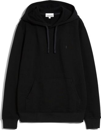 Armedangels Herren Sweathoodie aus Bio-Baumwoll Mix PAARLO Comfort Regular Fit Black