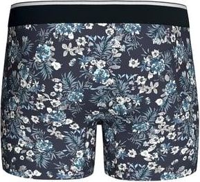 Eden Park Boxer en jersey de coton stretch &agrave; motif floral