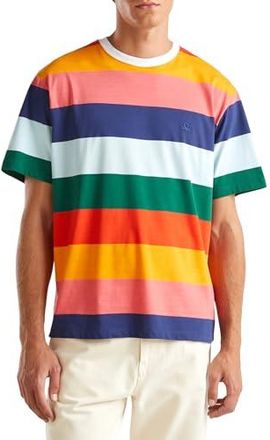 Benetton T- Shirt 37ggu109b, Multicolore, Medium Hommes