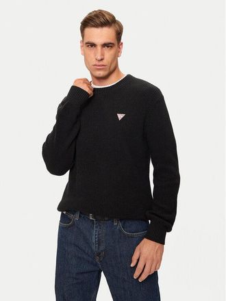 Guess Pullover M4BR30 Z3HM1 Schwarz Regular Fit