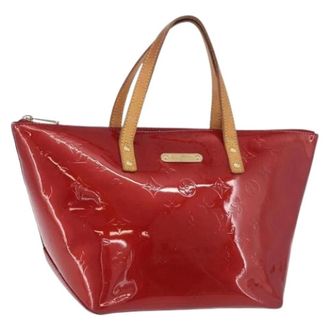 Louis Vuitton Sac &agrave; main vintage en cuir verni Pre-owned - Femme - Pre-owned - Rouge - Taille: ONE Size