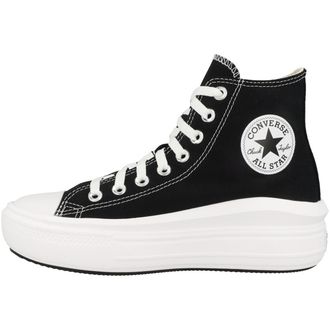Converse 568497C wmns Platform Move Hi Col. Nero Bianco Nero Bianco/37