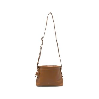 A.P.C. A.p.c., Femme, Sacs, Brun, Taille: ONE Size Ninon Drawstring Shoulder Bag