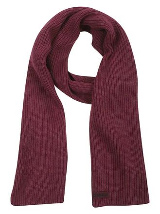 Pinko Pinko T&uuml;cher & Schals - Textured Ribbed Knit Scarf In Rich Burgundy - Gr. unisize - in Schwarz - f&uuml;r Damen