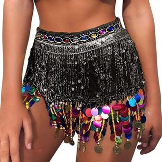 Generic Jupe Longue Fluide Jean Fendue Boheme Évasée Wax Anglaise Côtelée Unie Fleur Amincissante 50 Mode 70 Parapluie Transparent Bretelles Jarretelle Paille