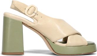 Lorenzo Masiero Femme, Chaussures, Beige, Taille: 39 EU Agata Wafers Sandal