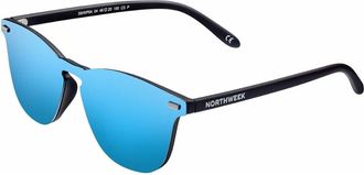 Northweek Unisex-Erwachsene Wall Phantom Deck Sonnenbrille, Blau (Ice Blue), 136.0