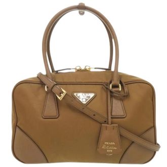 Prada Pre-owned Vintage Schultertasche - - Pre-owned - Damen - Braun - ONE SIZE