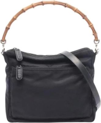 Gucci Sac &agrave; main vintage doccasion - Femme - Pre-owned - Noir - Taille: ONE Size