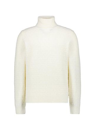 Daniel Hechter Herren Rollkragenpullover beige unifarben