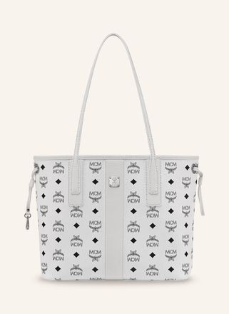 MCM Mcm Shopper Liz Small Zum Wenden Mit Pouch weiss