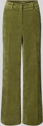Cambio Wide Fit Cordhose mit Bügelfalten Modell Amelie