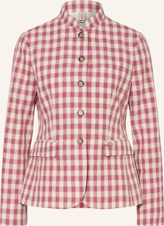 Luis Trenker Blazer Luranda Mit Leinen rot