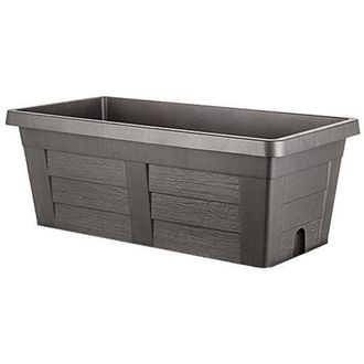 Bama Jardini&egrave;re Legno - Anthracite - l 100 x l 44 x h 40 cm - Livraison gratuite