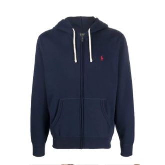 Polo Ralph Lauren Zip-throughs - - Sweatshirts & Hoodies - Herren - Blau - XL