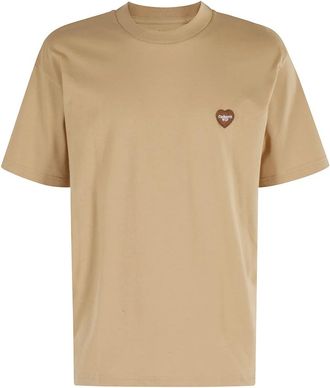 Carhartt Work in Progress Homme, Tops, Brun, Taille: S Heart II Hartt T-Shirt