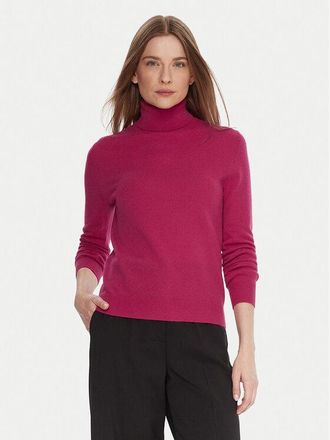 Benetton United Colors Of Benetton Rollkragenpullover 1002D2348 Rosa Regular Fit