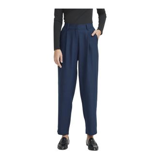 Ichi Ichi, Femme, Pantalons, Bleu, Taille: 46 FR Straight Pantalons