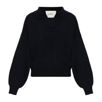 Lisa Yang Katriel Polo - - Knitwear - Damen - Blau - XS