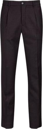 Slowear Pantalon droit en laine m&eacute;lang&eacute;e