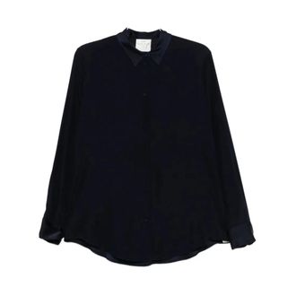 Forte_Forte Damen, Blusen & Hemden, Schwarzk, SGr&ouml;&szlig;e