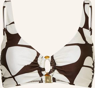 Mrs & Hugs Mrs & Hugs Bralette-Bikini-Top braun