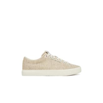 Tommy Hilfiger Homme, Chaussures, Beige, Taille: 41 EU Baskets en Chambray de Lin
