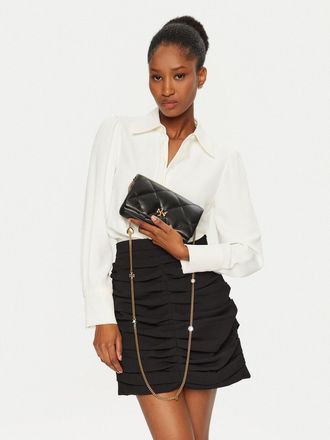 Tory Burch Handtasche Tory Burch Kiara Charm Diamiond Quilt 162139 Schwarz