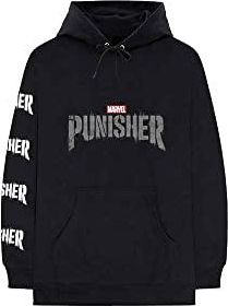 MARVEL Punisher Sweat-Shirt À Capuche Skull Stamp Logo Nouveau Officiel Comics Size L