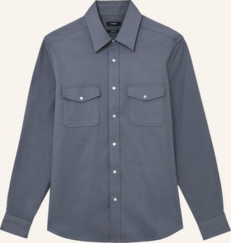 Reiss Reiss Overshirt Mcrae blau