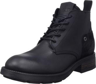 Replay Herren Ryder Chukka Stiefelette, 003 Black, 44 EU